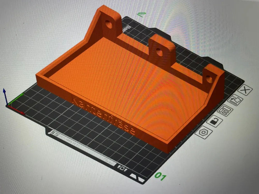 Parkside 12V 修边机/雕刻机壁挂架 - 免费 3D 打印模型 - MakerWorld