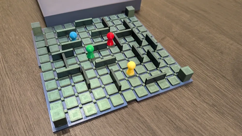 Quoridor 定制棋盘游戏 - 免费 3D 打印模型 - MakerWorld