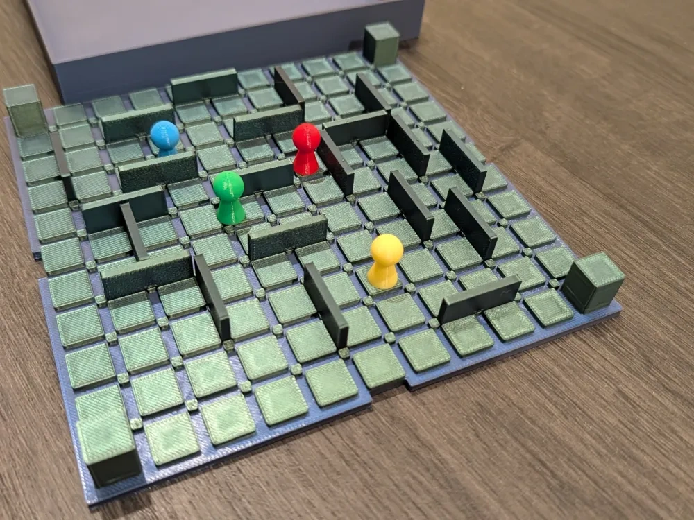 Quoridor 定制棋盘游戏 - 免费 3D 打印模型 - MakerWorld