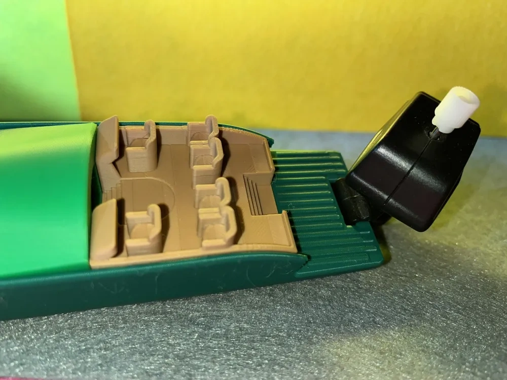 HO火车比例55英尺雪茄艇 - 免费 3D 打印模型 - MakerWorld