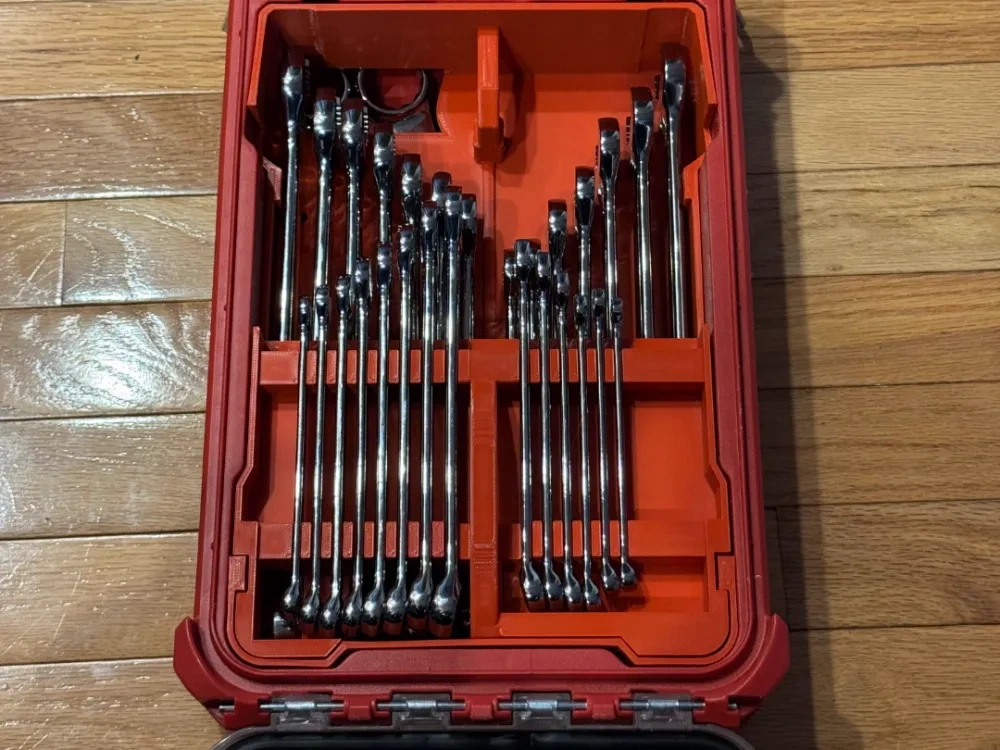 Milwaukee Packout 紧凑型扳手整理器 - 免费 3D 打印模型 - MakerWorld