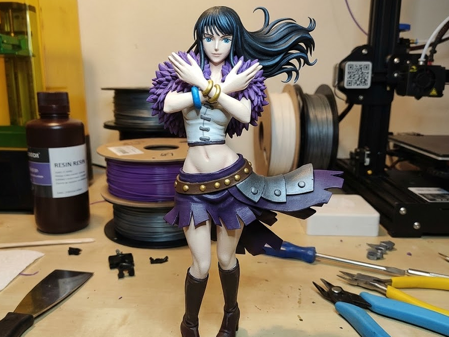 Nico Robin Elbaf - 免费 3D 打印模型 - MakerWorld
