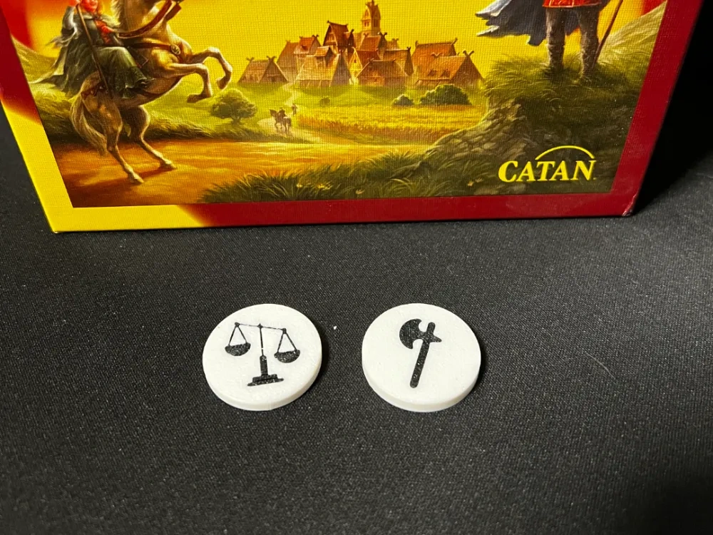 Catan对手版 - 商业 + 英雄代币 - 免费 3D 打印模型 - MakerWorld