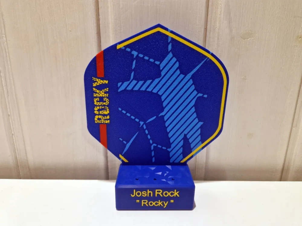 飞镖架 / 支架 "Josh Rock - Rocky" - 免费 3D 打印模型 - MakerWorld