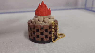 Campfire Fire Clicker - 免费 3D 打印模型 - MakerWorld