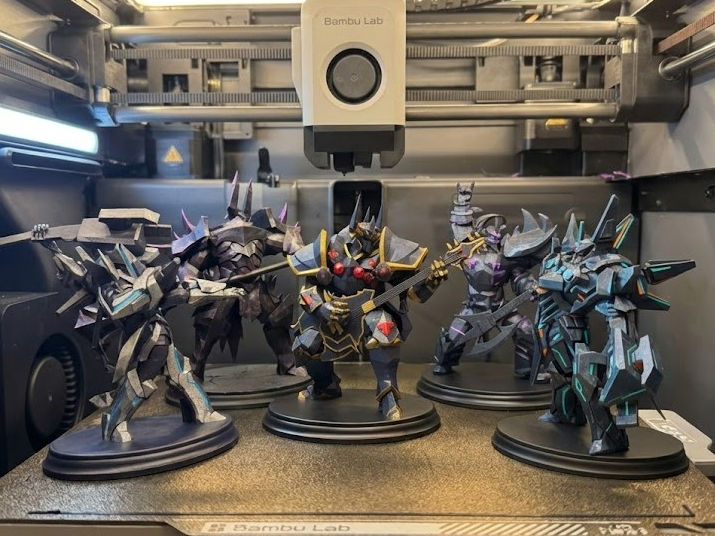 Mordekaiser 低多边形合集 - 英雄联盟 - 免费 3D 打印模型 - MakerWorld