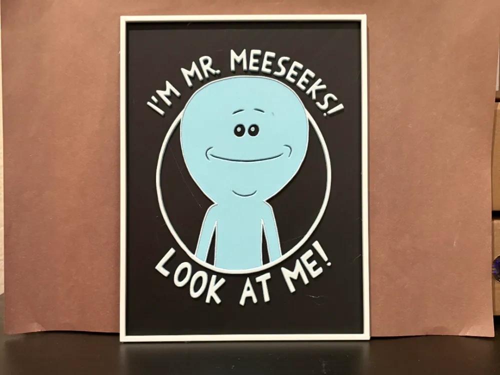 Mr. Meeseeks 色域 - 免费 3D 打印模型 - MakerWorld