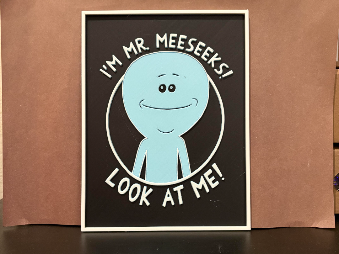 Mr. Meeseeks 色域 - 免费 3D 打印模型 - MakerWorld