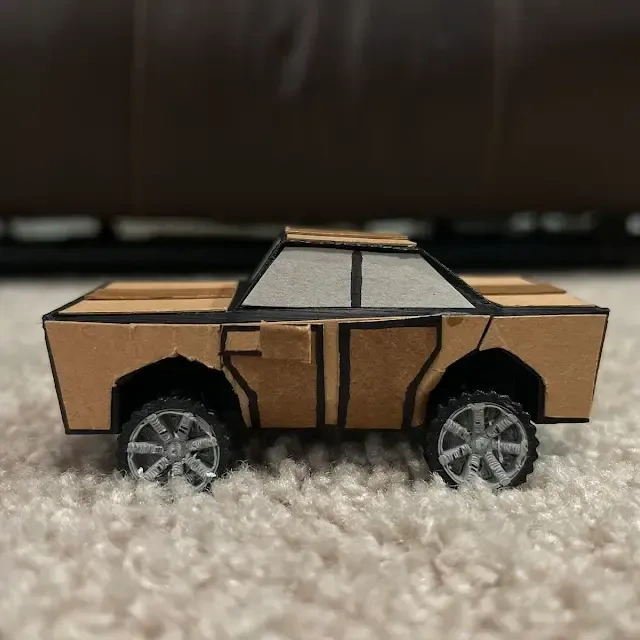 高耸的汽车 - 免费 3D 打印模型 - MakerWorld