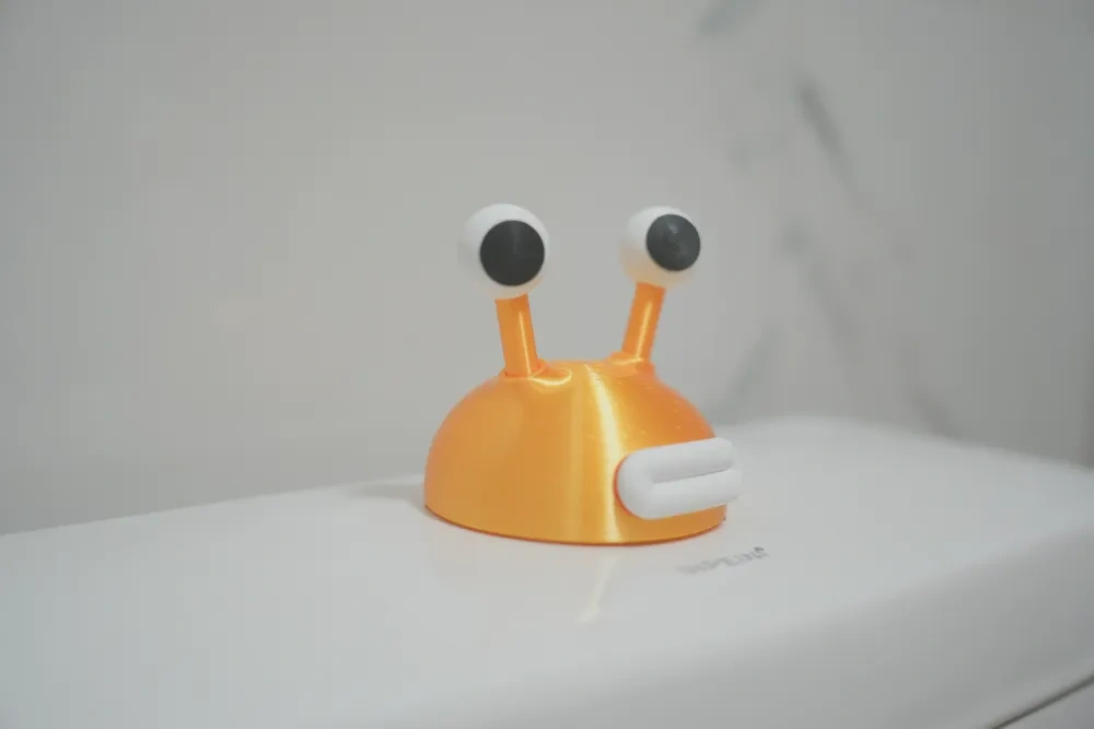 冲水马桶辅助按钮小精灵 - 免费 3D 打印模型 - MakerWorld