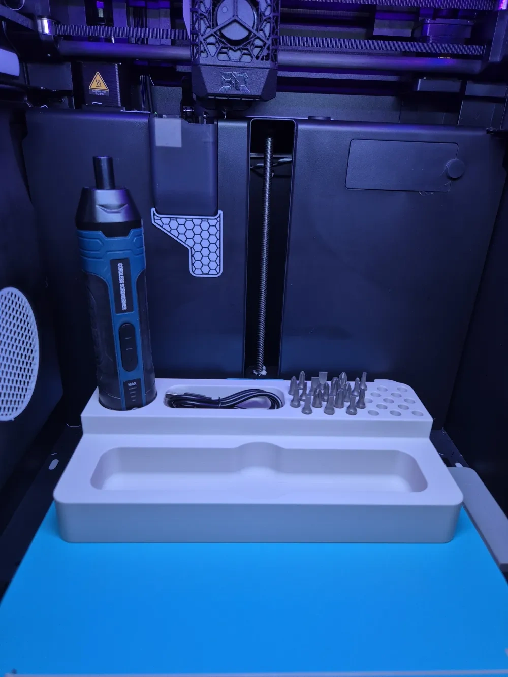 Temu电动螺丝刀支架 - 免费 3D 打印模型 - MakerWorld