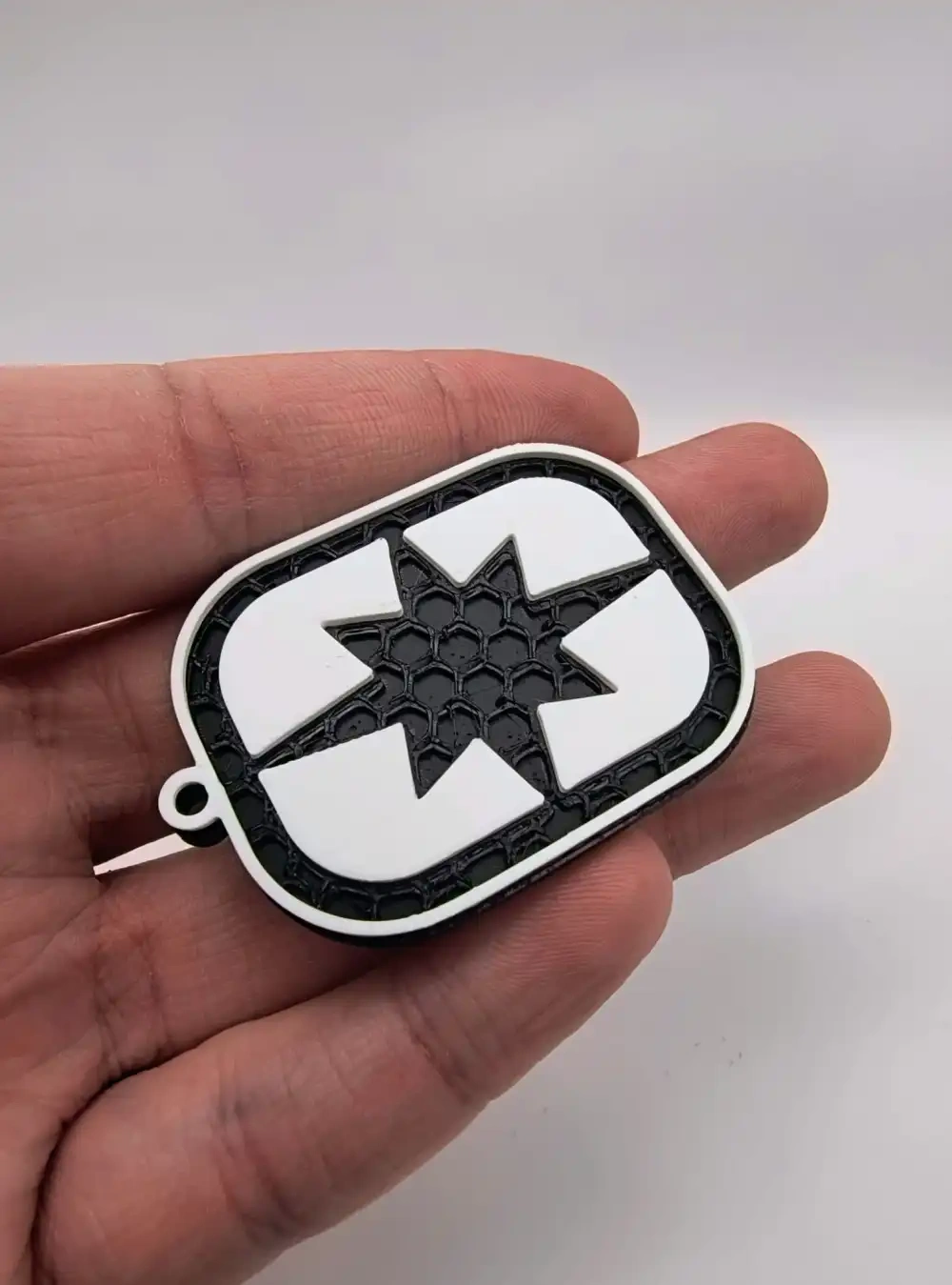 北极星标志钥匙链 - 免费 3D 打印模型 - MakerWorld