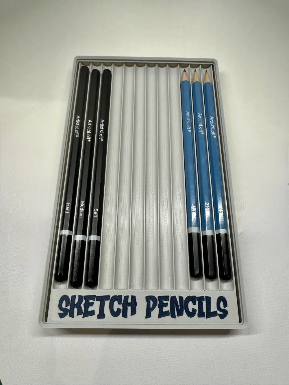 Gridfinity 3x5 - 12支铅笔托盘 (可堆叠) - 免费 3D 打印模型 - MakerWorld