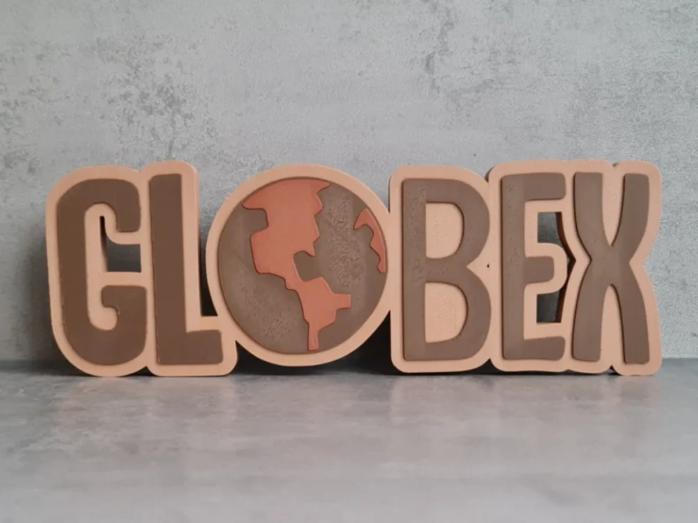 Globex 标志/招牌 (辛普森一家) - 免费 3D 打印模型 - MakerWorld