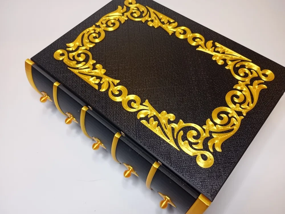 逼真的书立摆件抽屉首饰盒 - 免费 3D 打印模型 - MakerWorld