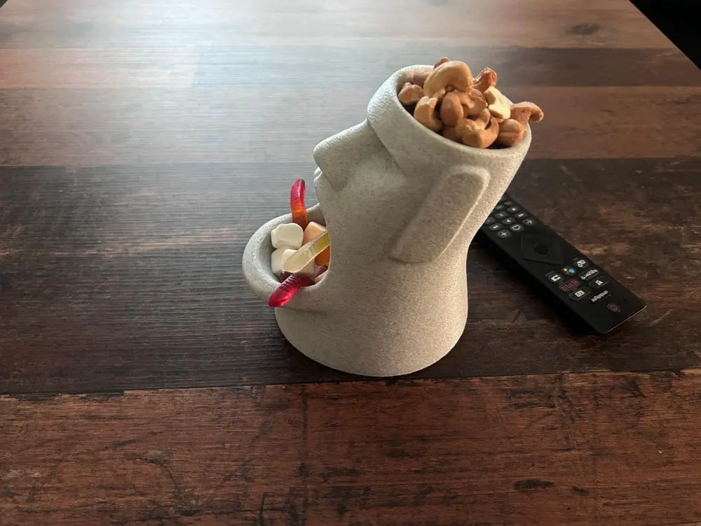 零食摩艾 - 免费 3D 打印模型 - MakerWorld