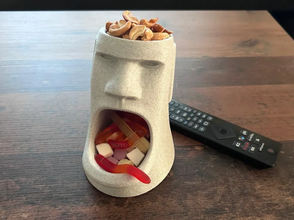 零食摩艾 - 免费 3D 打印模型 - MakerWorld