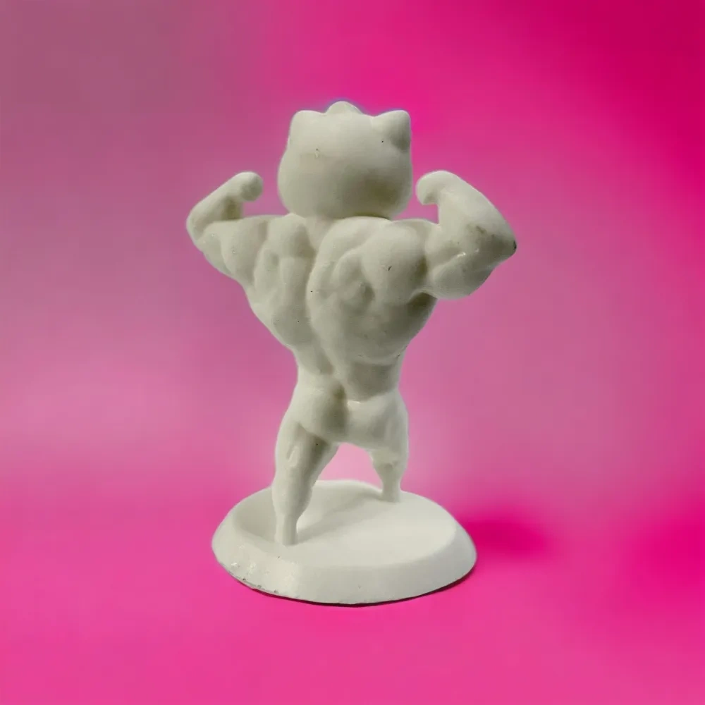 Hello Kitty 健美身体 - 免费 3D 打印模型 - MakerWorld