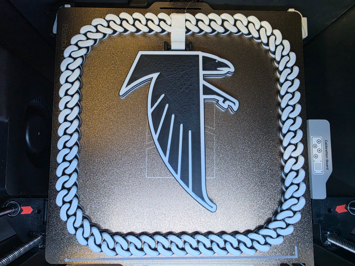 亚特兰大猎鹰复古链 - 免费 3D 打印模型 - MakerWorld