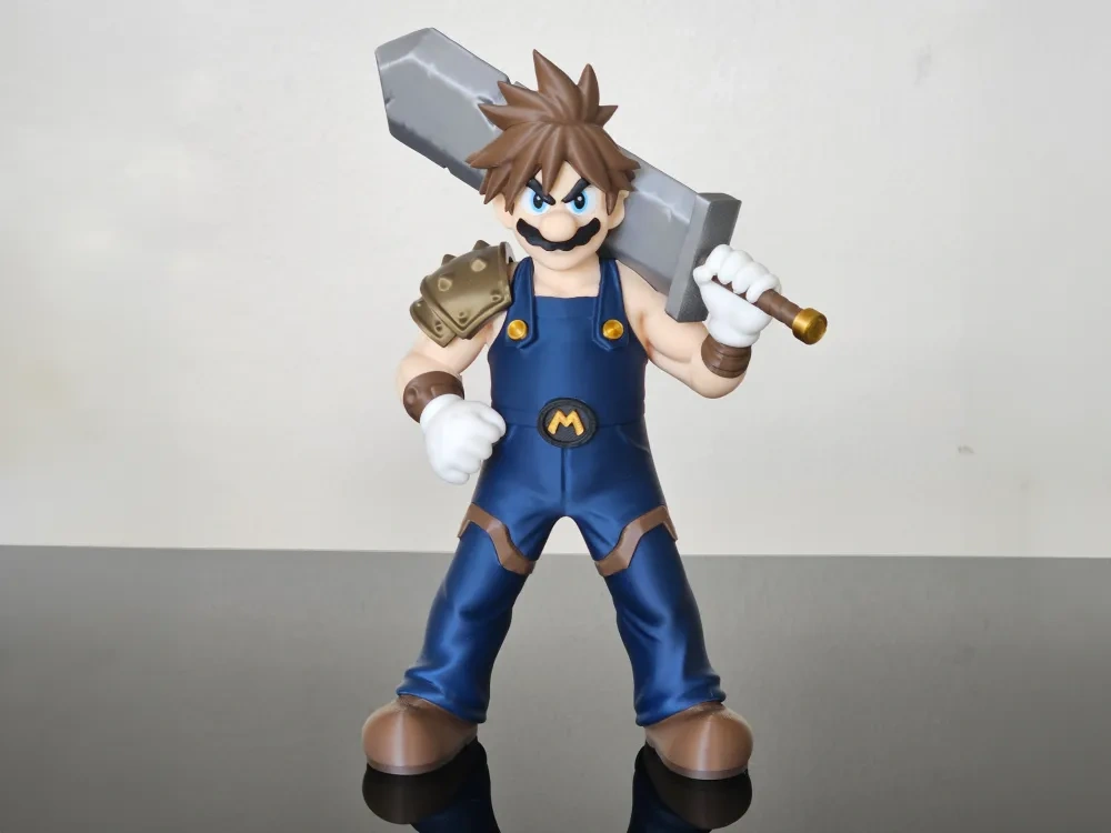 Mario Strife (马力欧兄弟 + 最终幻想) 无 AMS - 免费 3D 打印模型 - MakerWorld