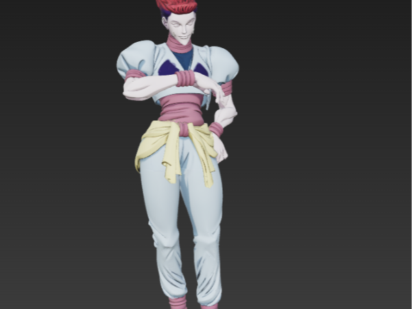 Hisoka Morow - Hunter x Hunter 同人作品 - 免费 3D 打印模型 - MakerWorld