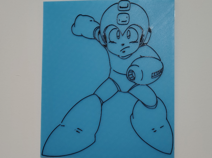 Mega Man 板 - 免费 3D 打印模型 - MakerWorld