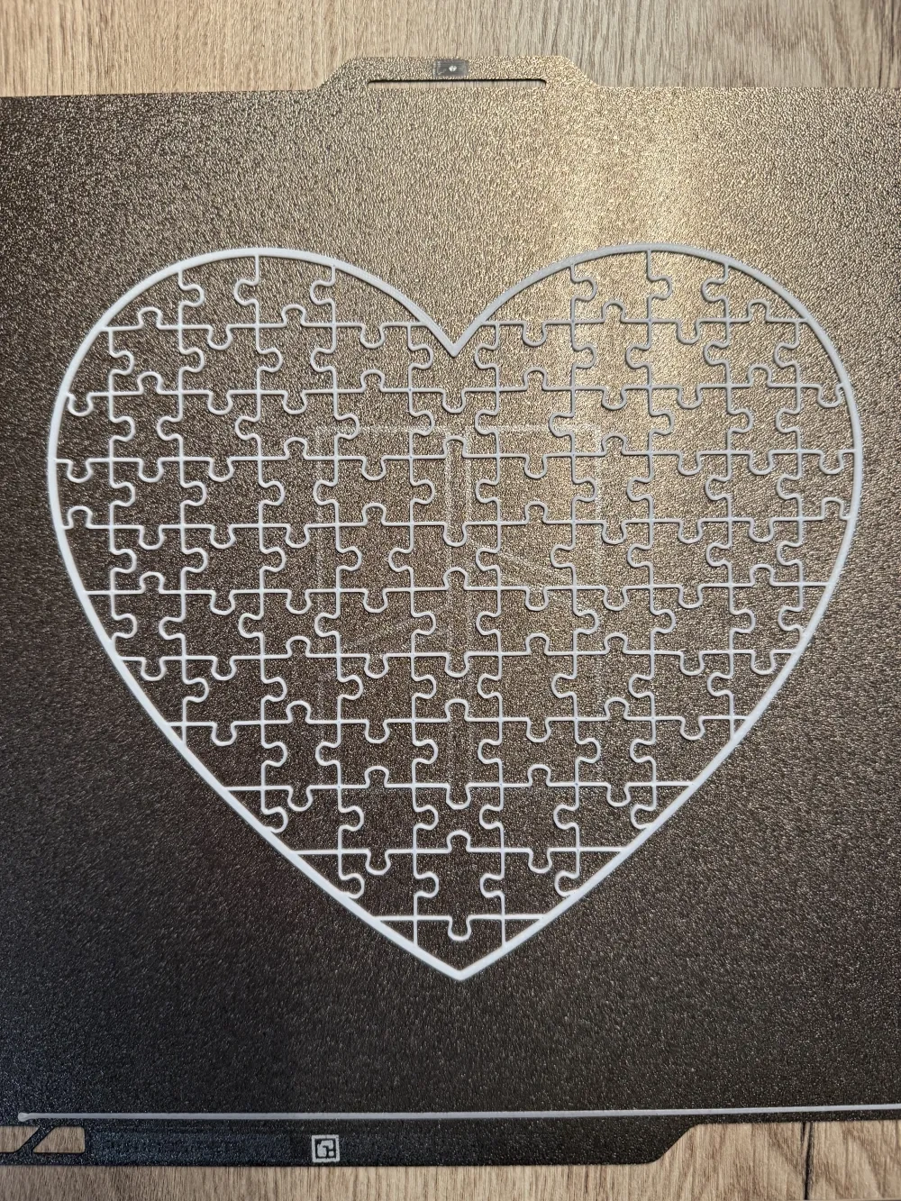 拼图负形 - 心形 - 免费 3D 打印模型 - MakerWorld