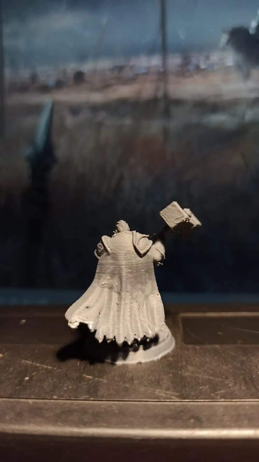 DnD 就绪 - 矮人战士 (33毫米) - 免费 3D 打印模型 - MakerWorld