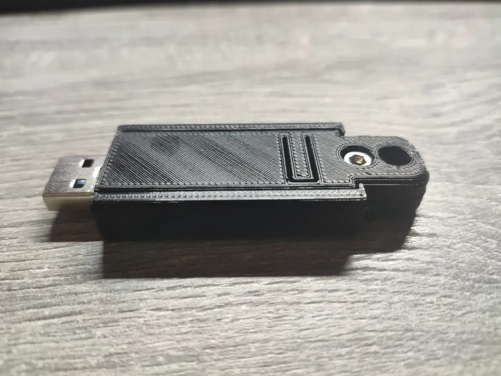 PICO FIDO USB C转USB A适配器外壳 - 免费 3D 打印模型 - MakerWorld
