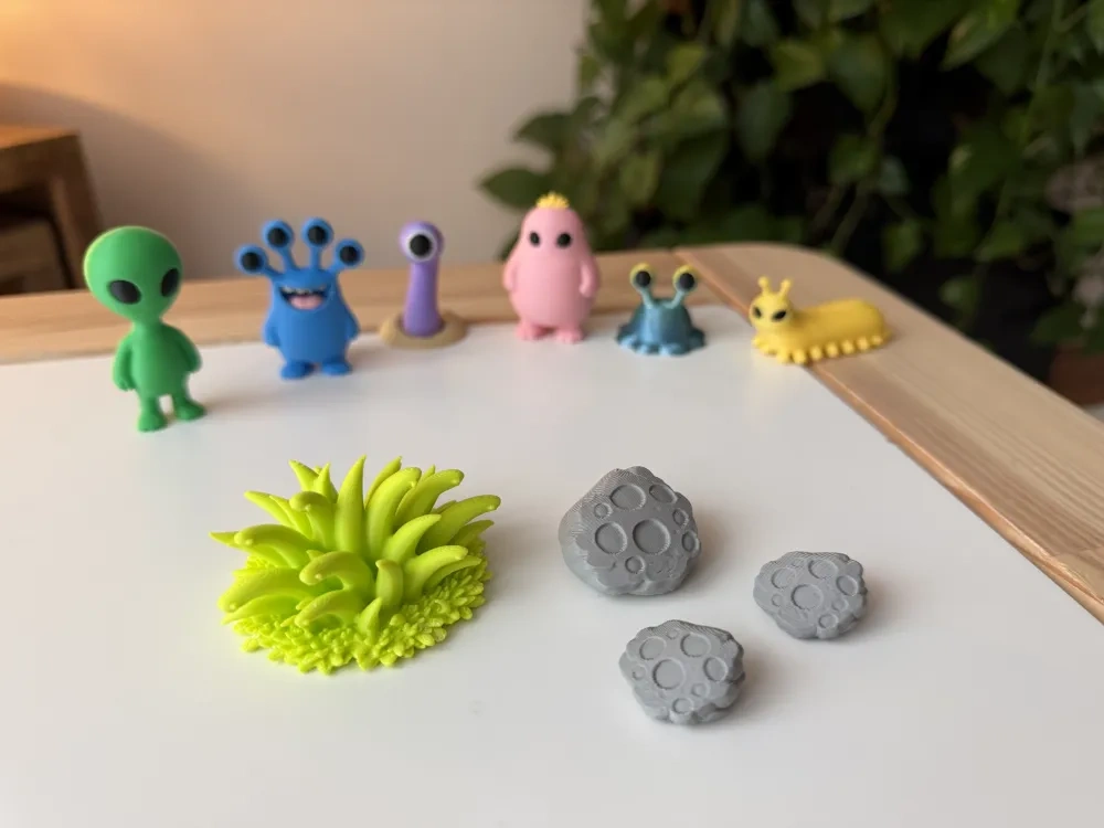 外星草 - 免费 3D 打印模型 - MakerWorld