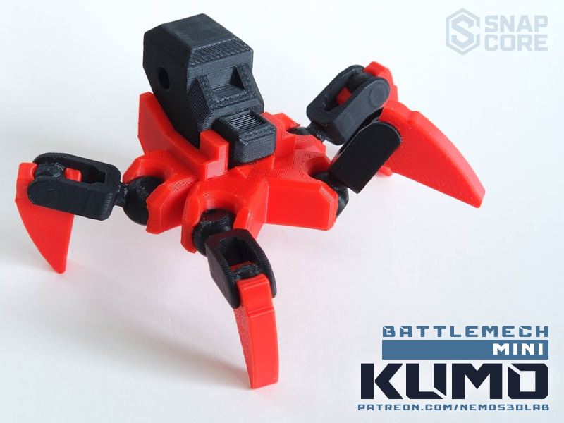 机甲迷你 - Kumo (SnapCore) - 免费 3D 打印模型 - MakerWorld