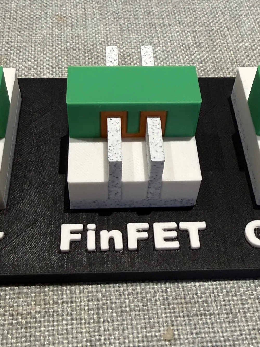 MOSFET 演变 3D 展示 (平面–FINFET-GAAFET) - 免费 3D 打印模型 - MakerWorld