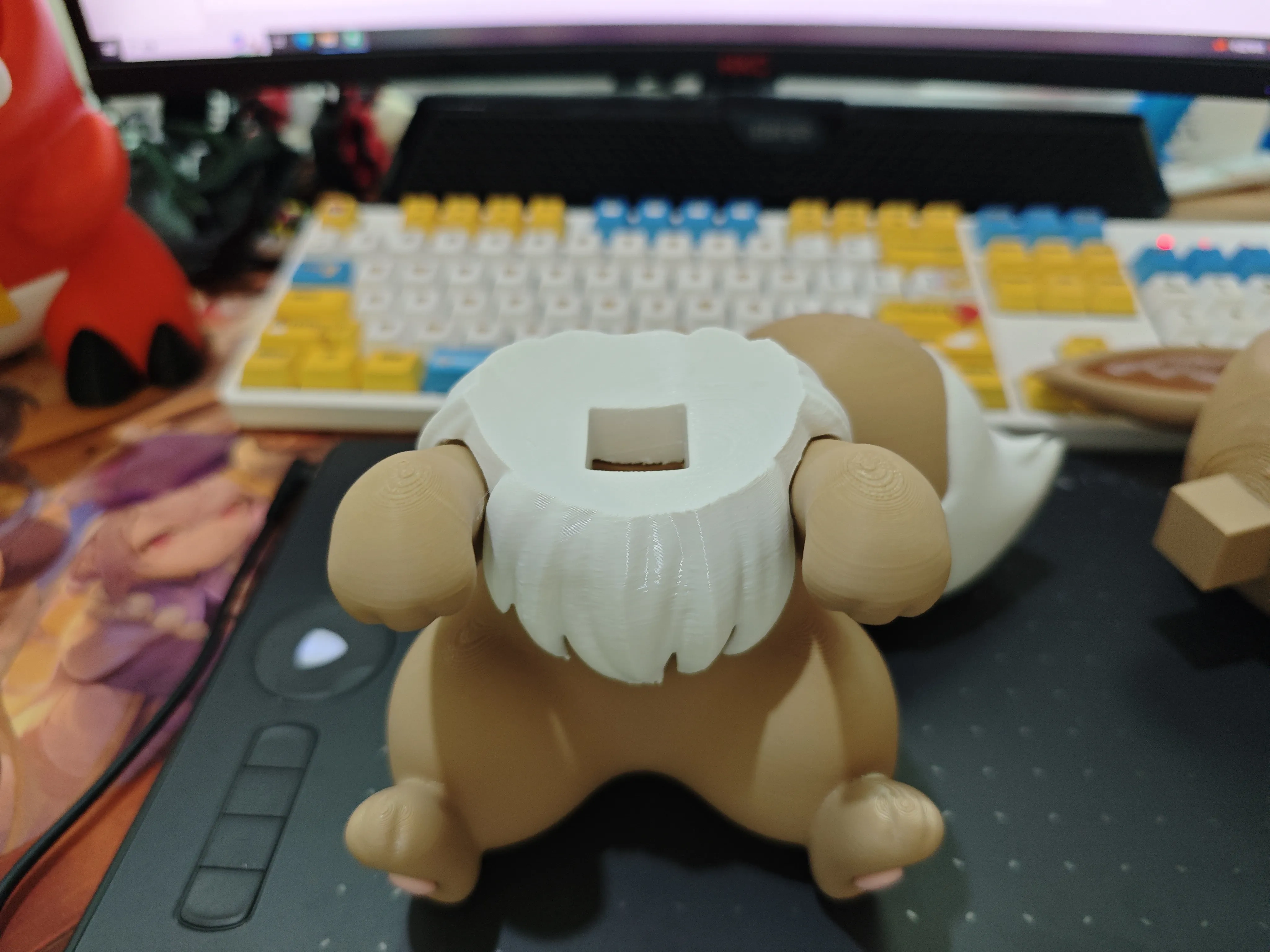 Pokemon - Eevee (Making a face) - Free 3D Print Model - MakerWorld